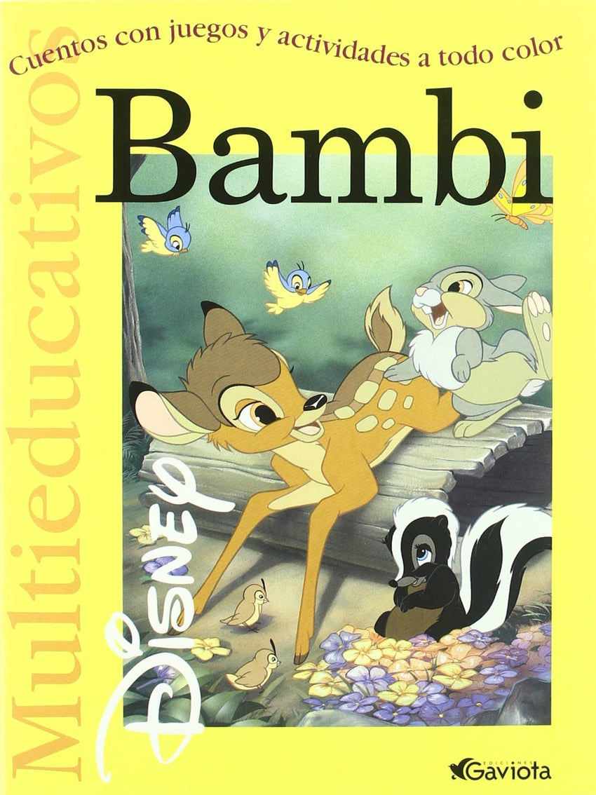 Bambi: Cuentos con juegos y actividades a todo color (Multieducativos ...
